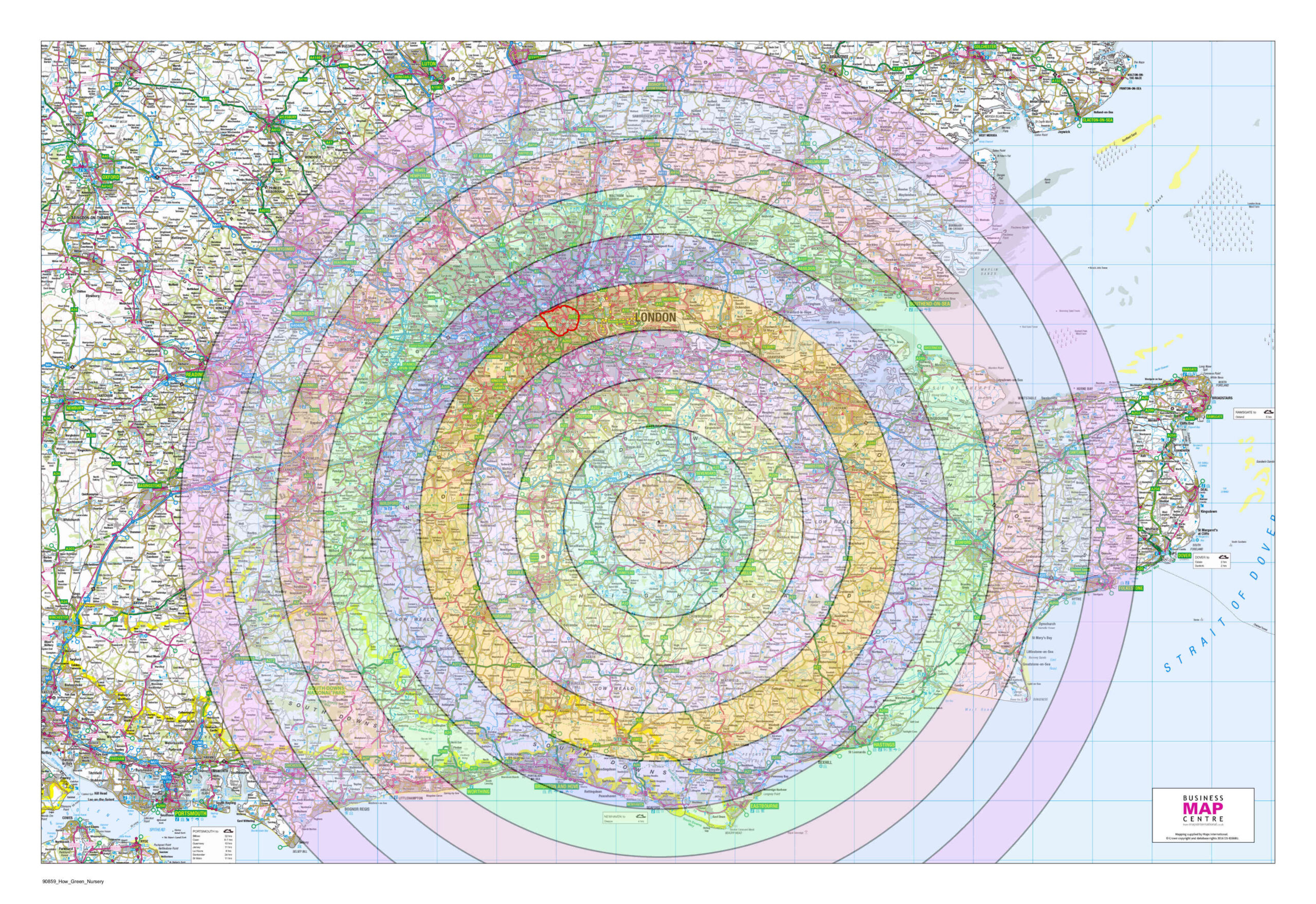 Customisation Methods | Business Map Centre
