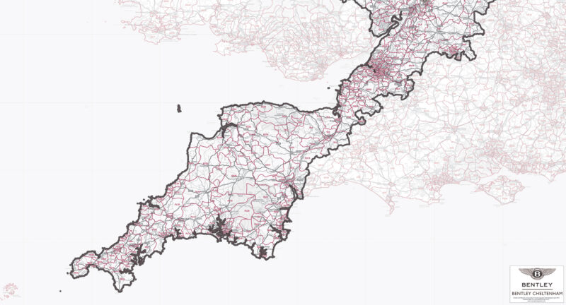 Custom Postcode Maps of UK & London | Business Map Centre