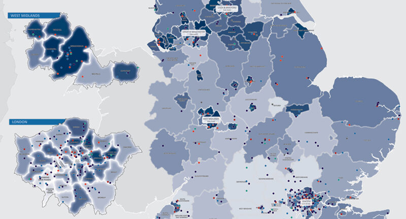 Schools and Education | Business Map Centre